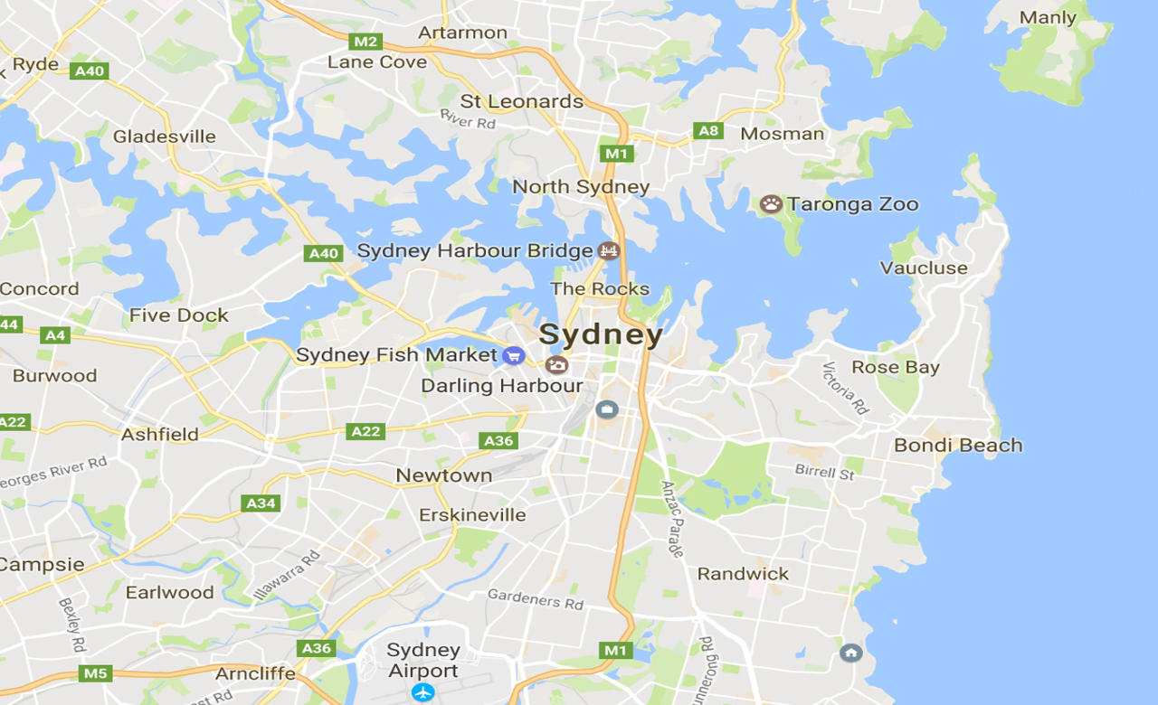 Sydney Geography & Map | Flamingo Travels