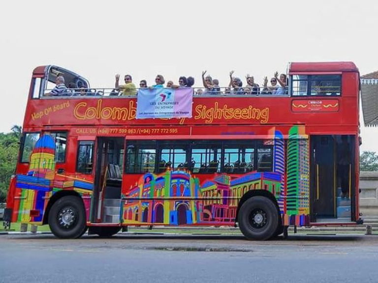 Catch a Glimpse of Colombo in an Open Deck Bus Tour