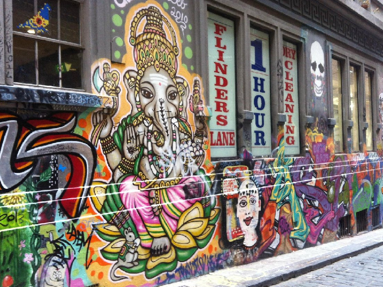 Check Out the Amazing Street Art - Australia Travel Guide