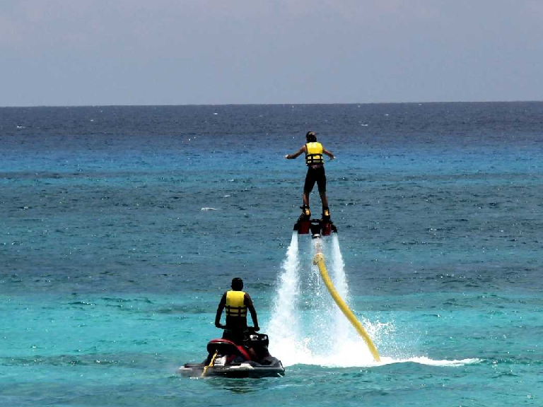 Experience Flyboarding At Chapora River