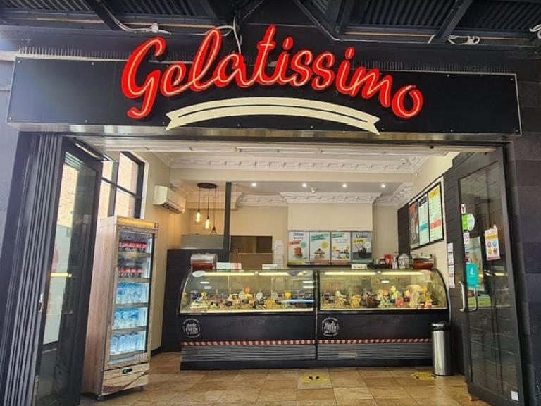 Gelato Ice Cream At Gelatissimo