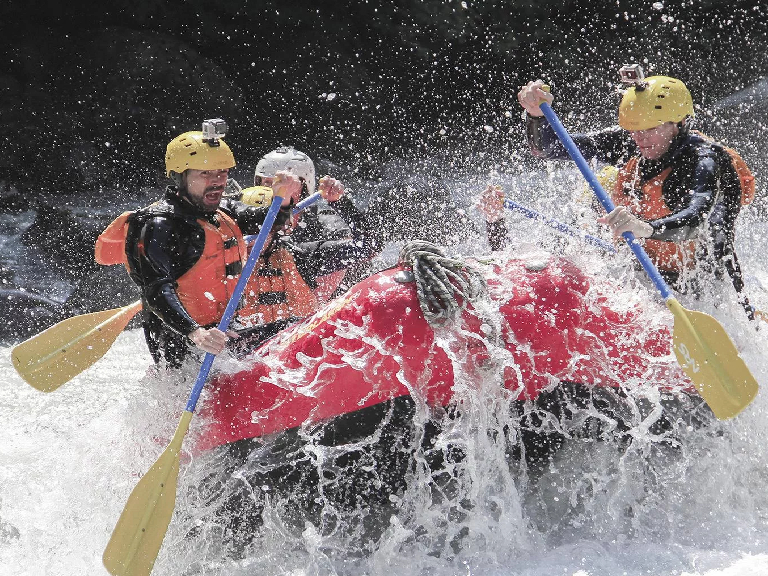 Experience White Water Rafting at Lutschine River | Flamingo Travels