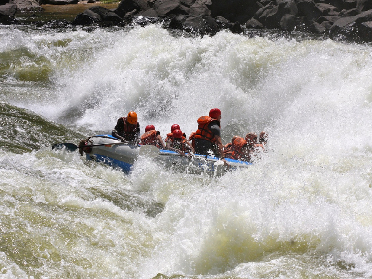 River Raft at Tana River