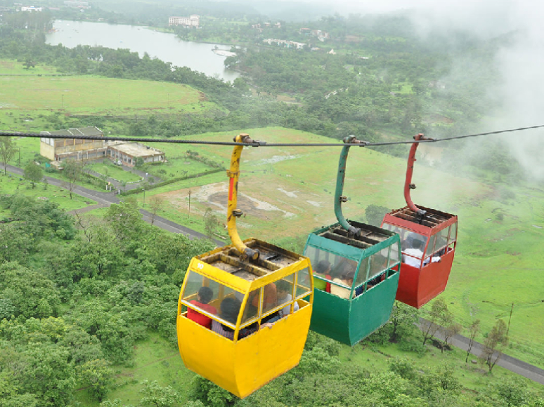 Cable Car Ride at Saputara Ropeway: Soar Above Scenic Beauty in Gujarat